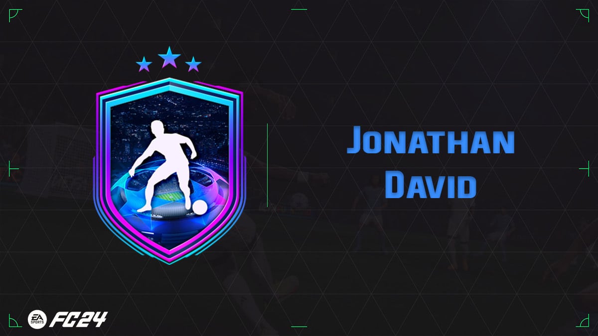 EA FC 24, solution DCE Jonathan David - Guides - Gamosaurus EA FC 24, solution DCE Jonathan David - Guides - Gamosaurus