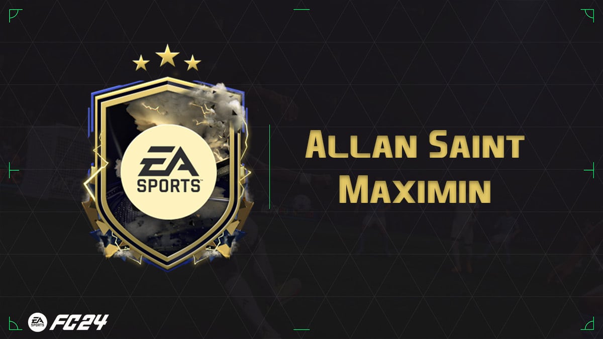 Ea Fc 24 Solution Dce Allan Saint Maximin Guides Gamosaurus